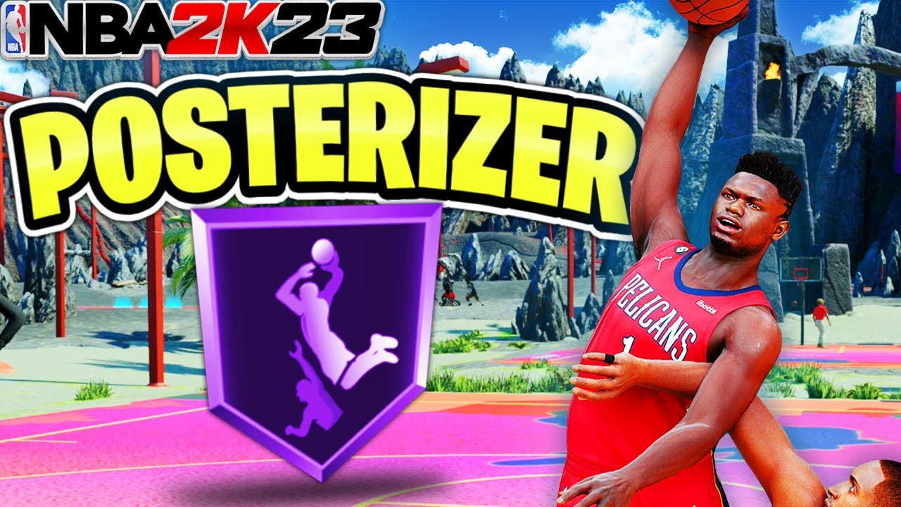 NBA 2K23 Best Finishing Badges : Posterizer Badge on 2K23 ! - YouTube