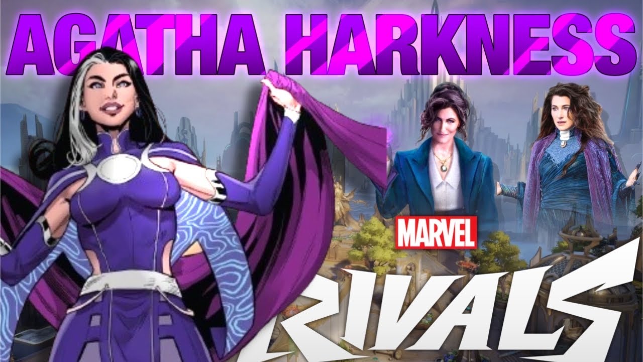 AGATHA HARKNESS IN MARVEL RIVALS II Marvel Rivals Fan Kit - YouTube