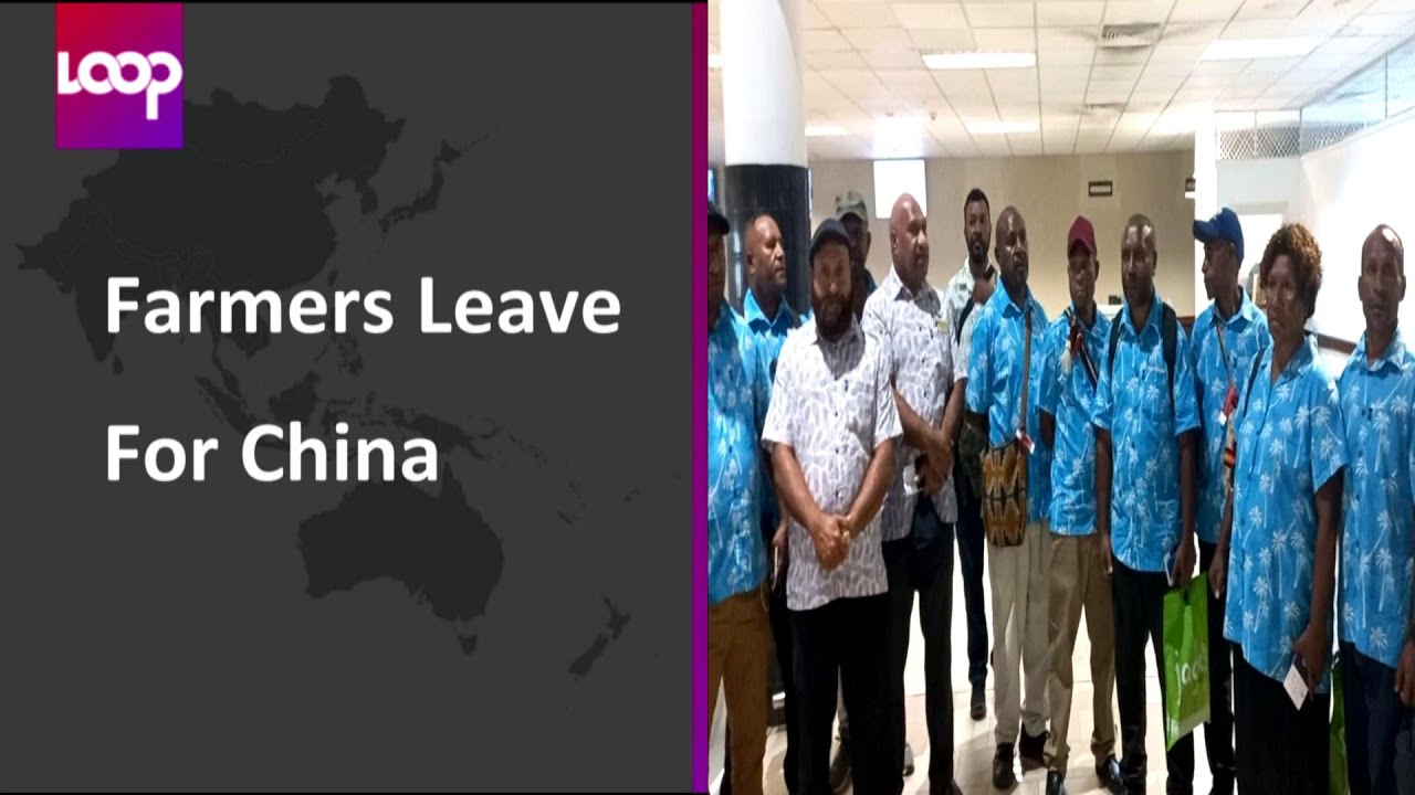 Farmers Leave For China - YouTube