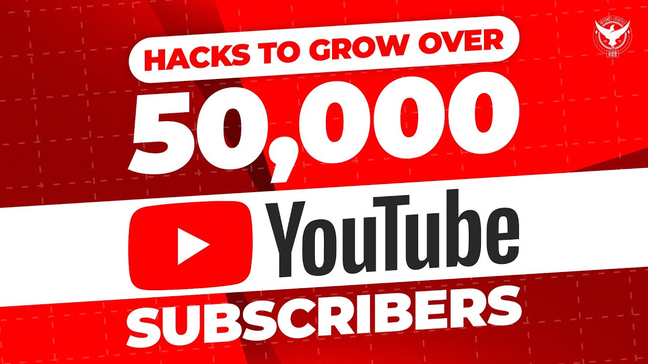 🔥 11 Hacks That Grew My YouTube Channel To Over 50,000 Subscribers ...
