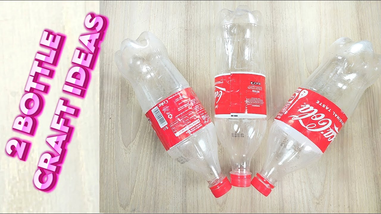 2 Beautiful Home Decoration Ideas With Plastic Bottle | Waste Material ...