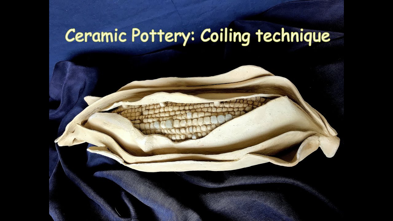 Basic handbuilding pottery: Coil building sculpture form - YouTube