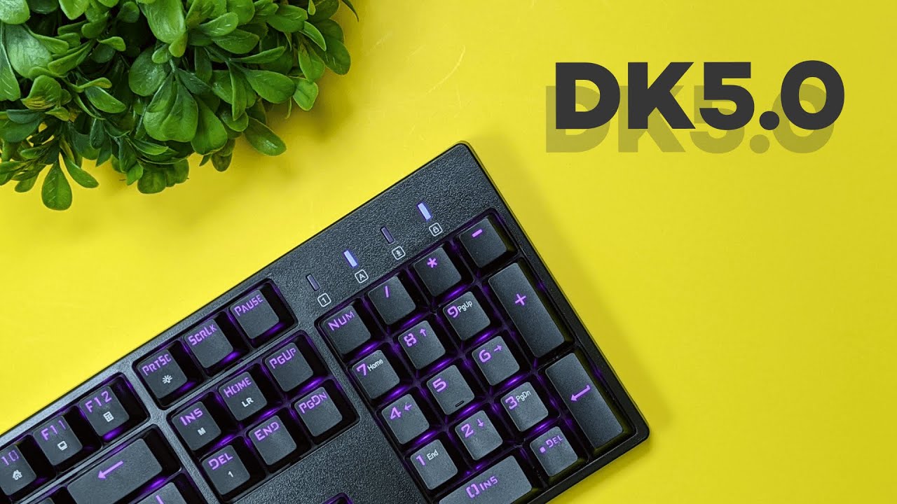 1stPlayer DK5.0 RGB Mechanical Gaming Keyboard Review - YouTube
