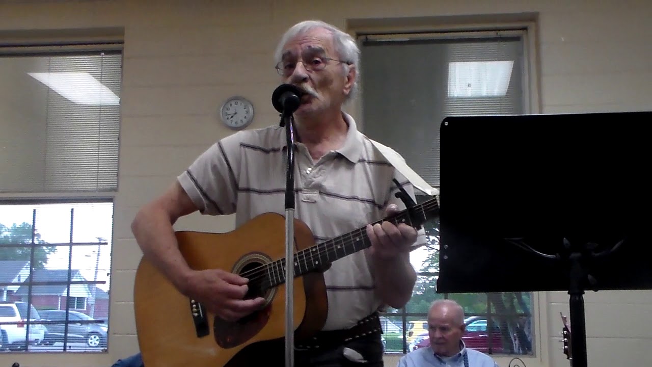 Danny Stover sings about old stormy ships - YouTube