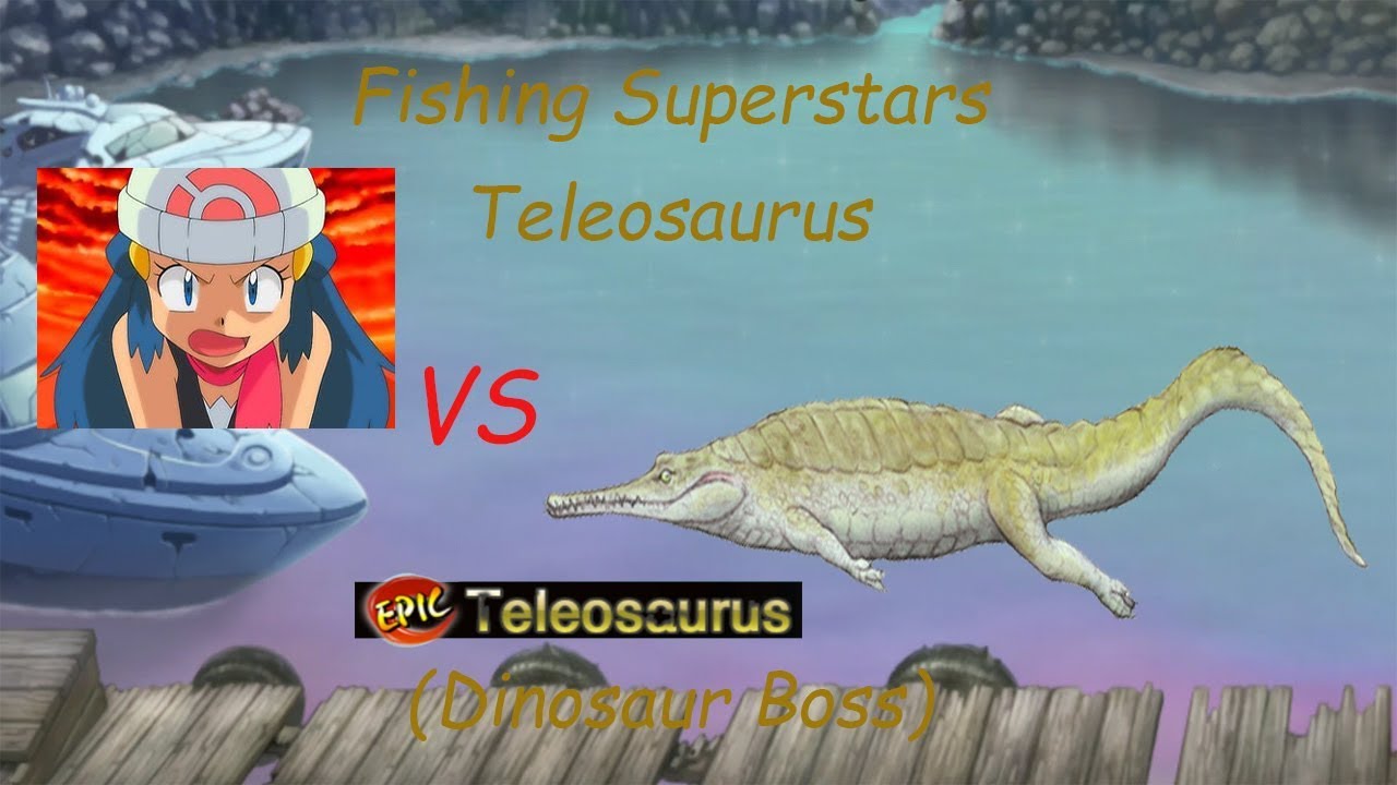 Fishing Superstars - Teleosaurus (Dinosaur Boss) - YouTube