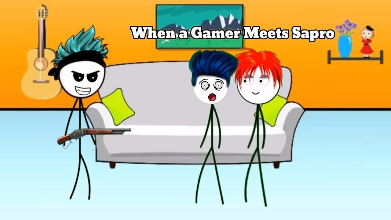 @Sapro Gaming When A Gamer Meets Sapro - YouTube