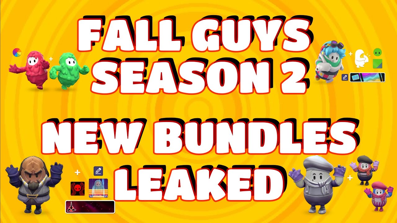 *NEW* Fall Guys Season 2 New Bundles Leaked - YouTube