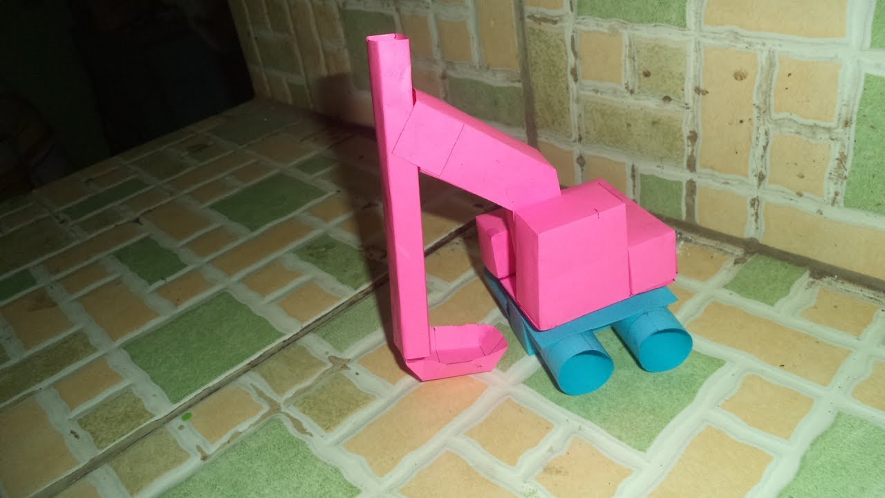 Poco (tayo) - super easy papercraft - YouTube