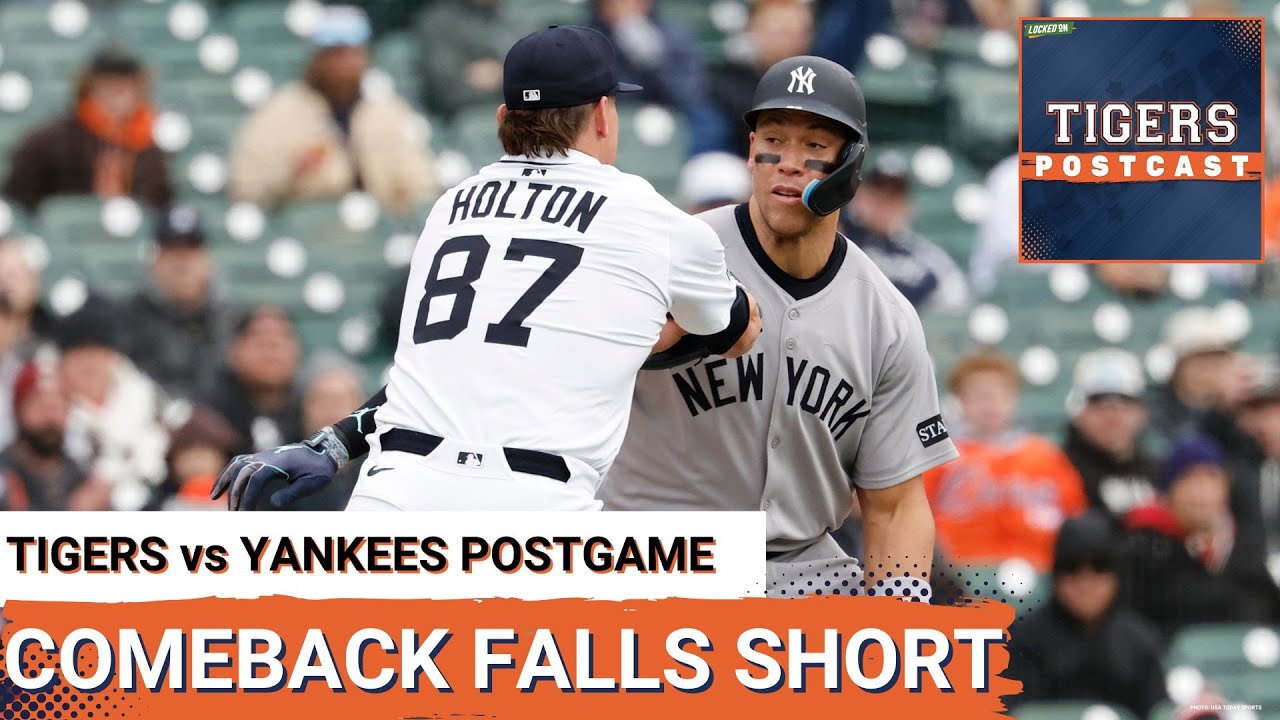 TIGERS POSTCAST: Detroit Tigers LOSE To New York Yankees, 5-1 Homestand ...