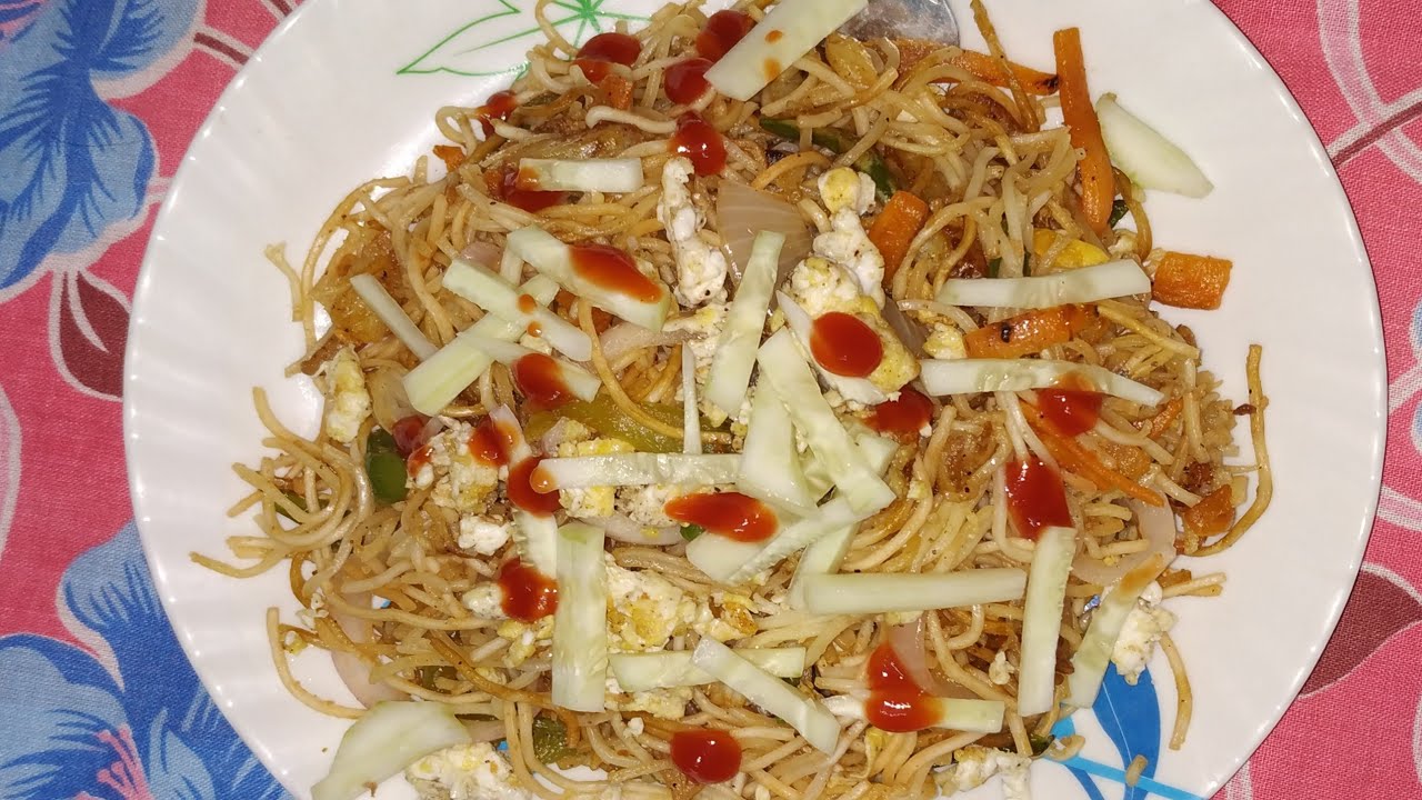 Chawmein recipe - YouTube