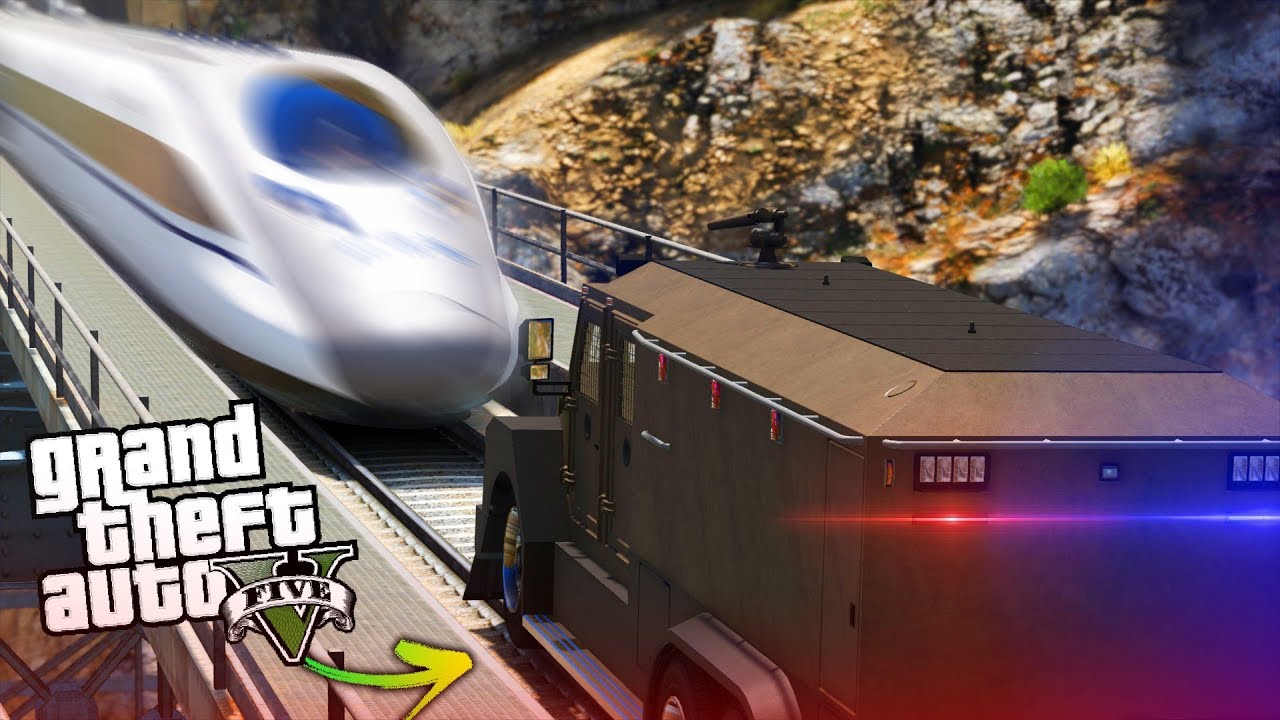 RALLENTY MOD || SCONTRO A 400 Km/h ⚠️ - TRENO VS RCV - GTA 5 MOD ITA ...