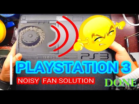 Sony Playsation 3 Noisy Fan Solution ! Done 👍 - YouTube