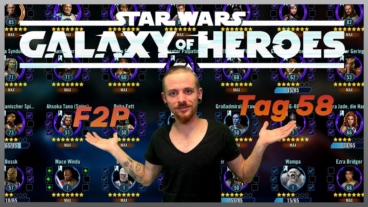 SWGoH F2P in Kyber Tag 58 Update - YouTube