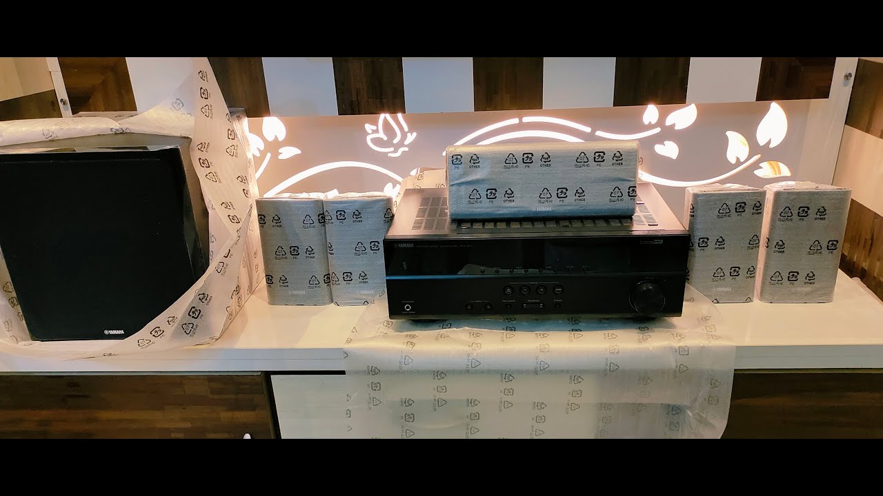 Yamaha YHT-1840 4K Ultra HD 5.1-Channel Home Theater System with Dolby ...