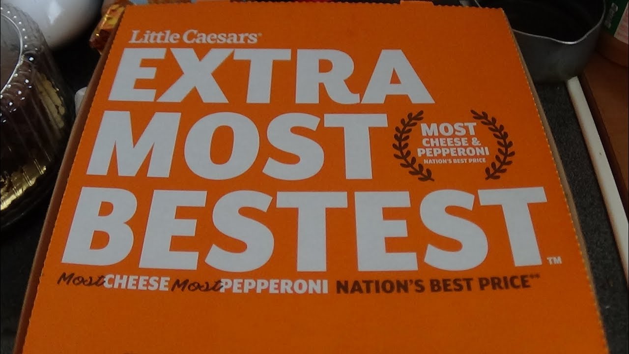 Little Caesar's Extra Most Bestest Review - YouTube