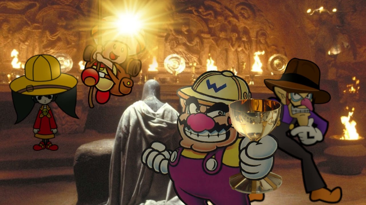 Wario dies after drinking a false grail in Indiana Jones and the Last ...