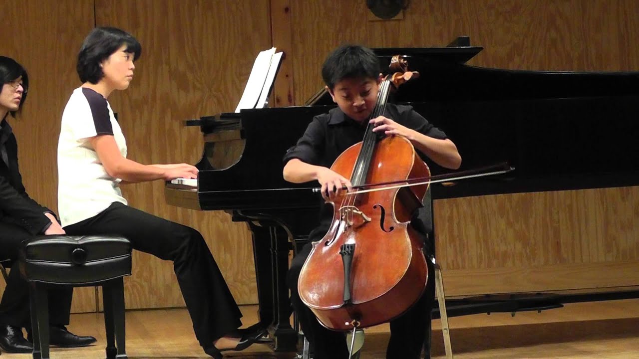 Locatelli Sonata. Noah Lee, cello. - YouTube