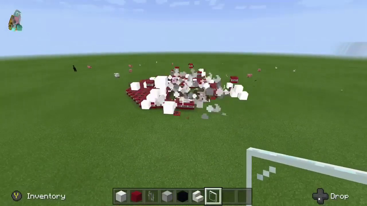 Minecraft explosion - YouTube