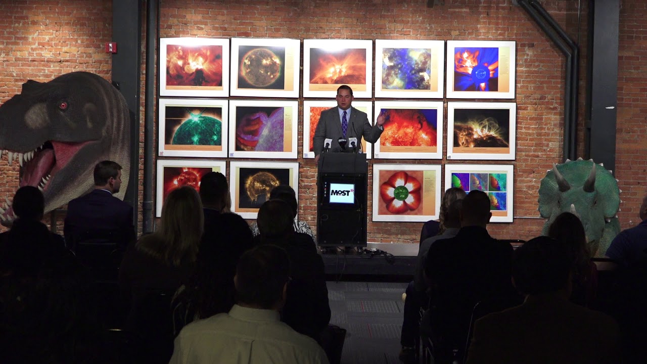 Permanent Dinosaur Exhibit Press Conference 2019 - YouTube