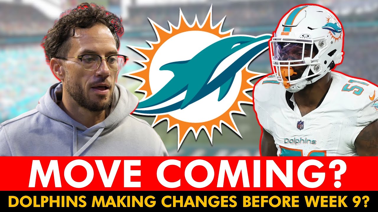 Miami Dolphins Need To Make This MAJOR Change Before NFL Week 9 - YouTube