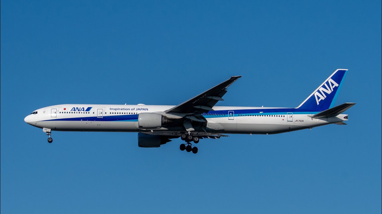 【PW4000シリーズ】 ANA B777-300 JA753A PW4090エンジン音＆離陸 - YouTube