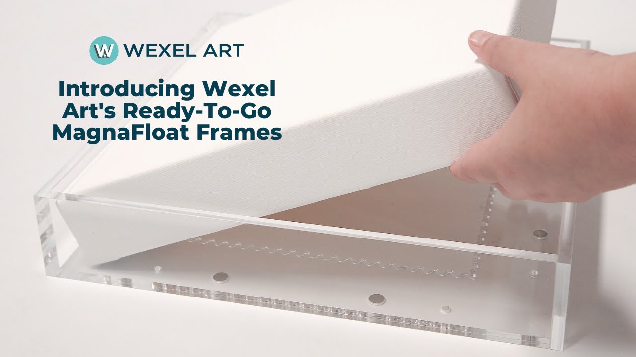 Introducing Wexel Art's Ready-To-Go MagnaFloat Frames | Unboxing Video ...