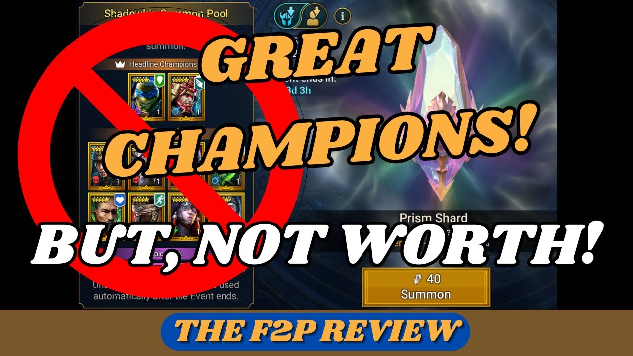 Shadowkin Summon Pool 2! | The F2P Review | RAID: Shadow Legends - YouTube