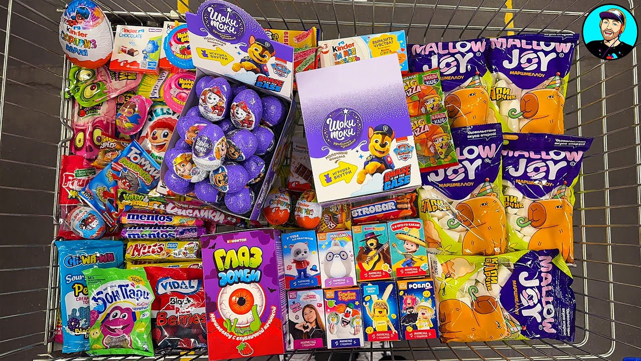 A Lot of Candy Sweet Box Муланги, Маша и Медведь, Шоки Токи Щенячий ...