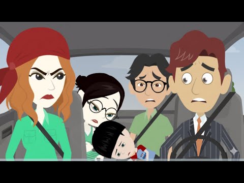 Mina Fart in Car - Grounded - Conversation in English - Mina English