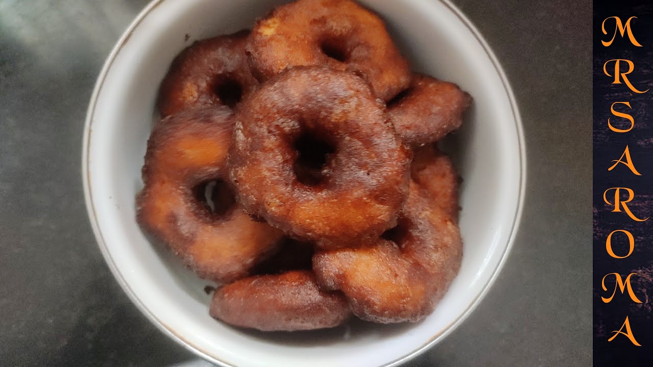 Sweet Medu Vadai Recipe in Tamil | Inippu Ulunthu Vadai Recipe in Tamil ...