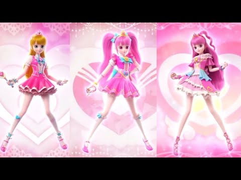 Princess Hearts,Princess DiaHeart,Princess FloraHeart Transformation ...