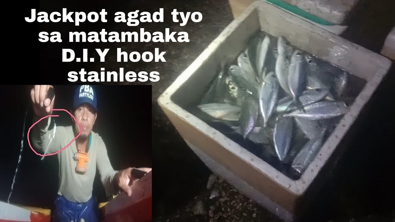 handline night fishing part 1[Wow jackpot agad tayo sa matambaka o ...