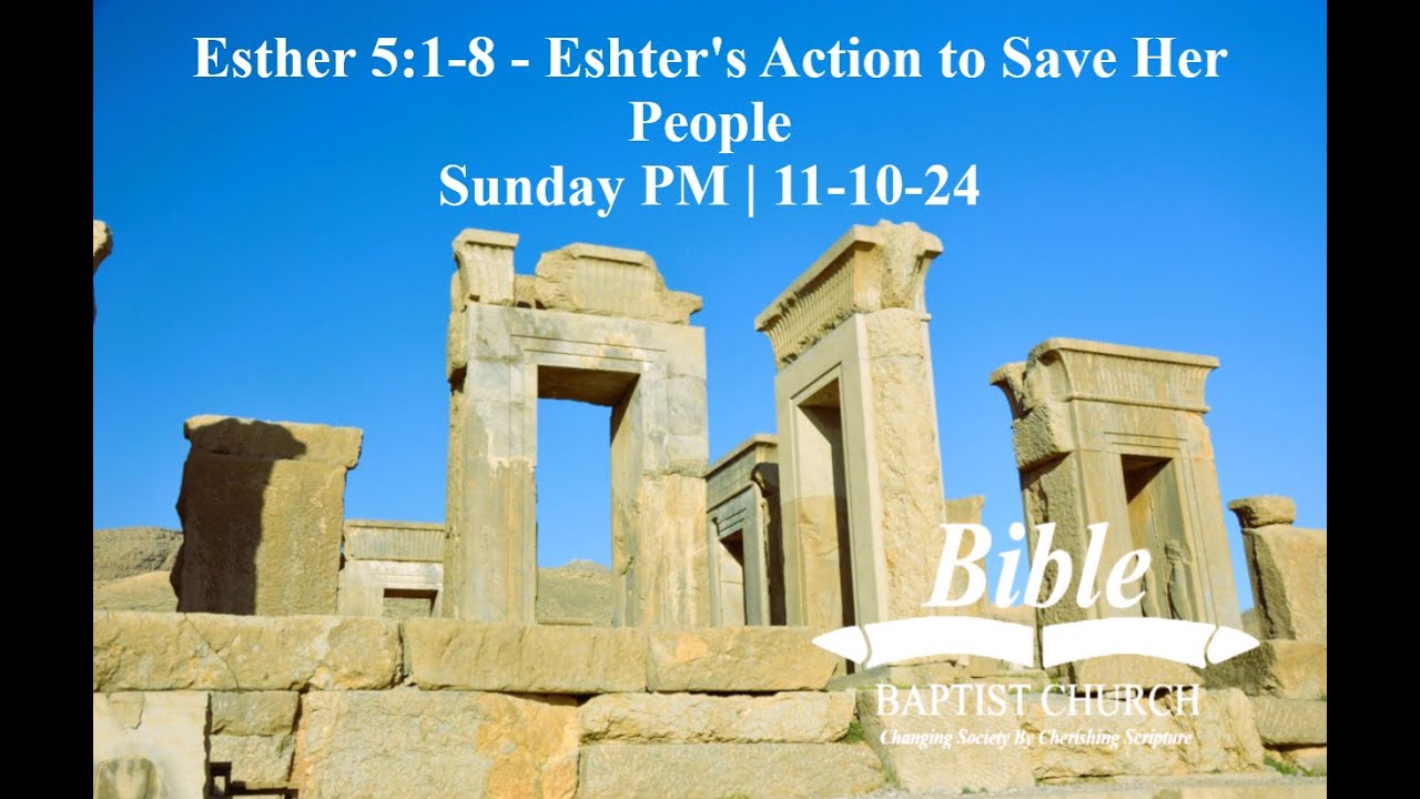 Esther 5:1-8 - Esther's Action to Save Her People - YouTube