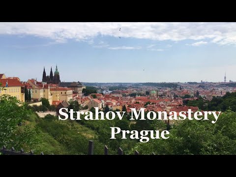 Strahov Monastery, Uvoz street in Prague, Cz