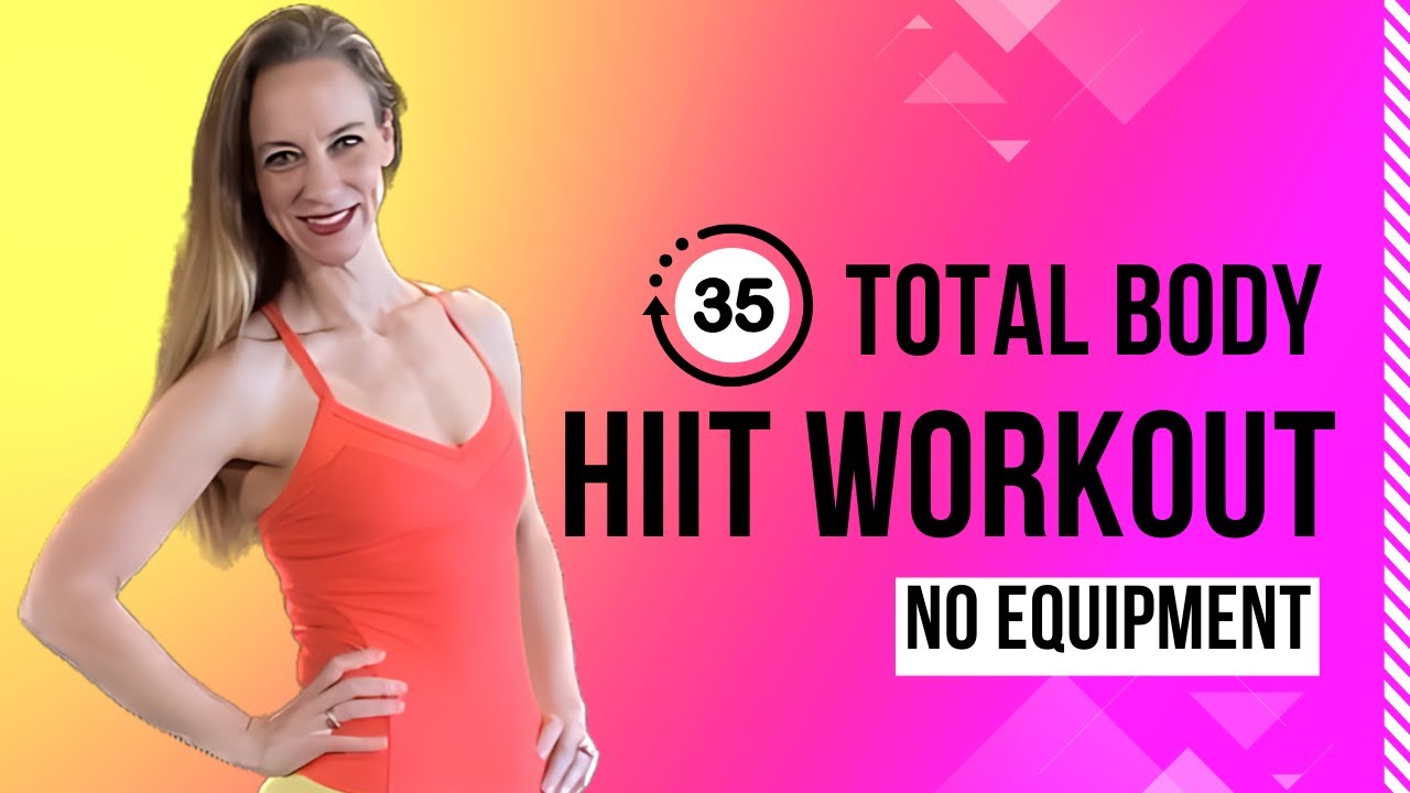 35 Min Total Body Hiit Circuit Workout Day 7 Youtube