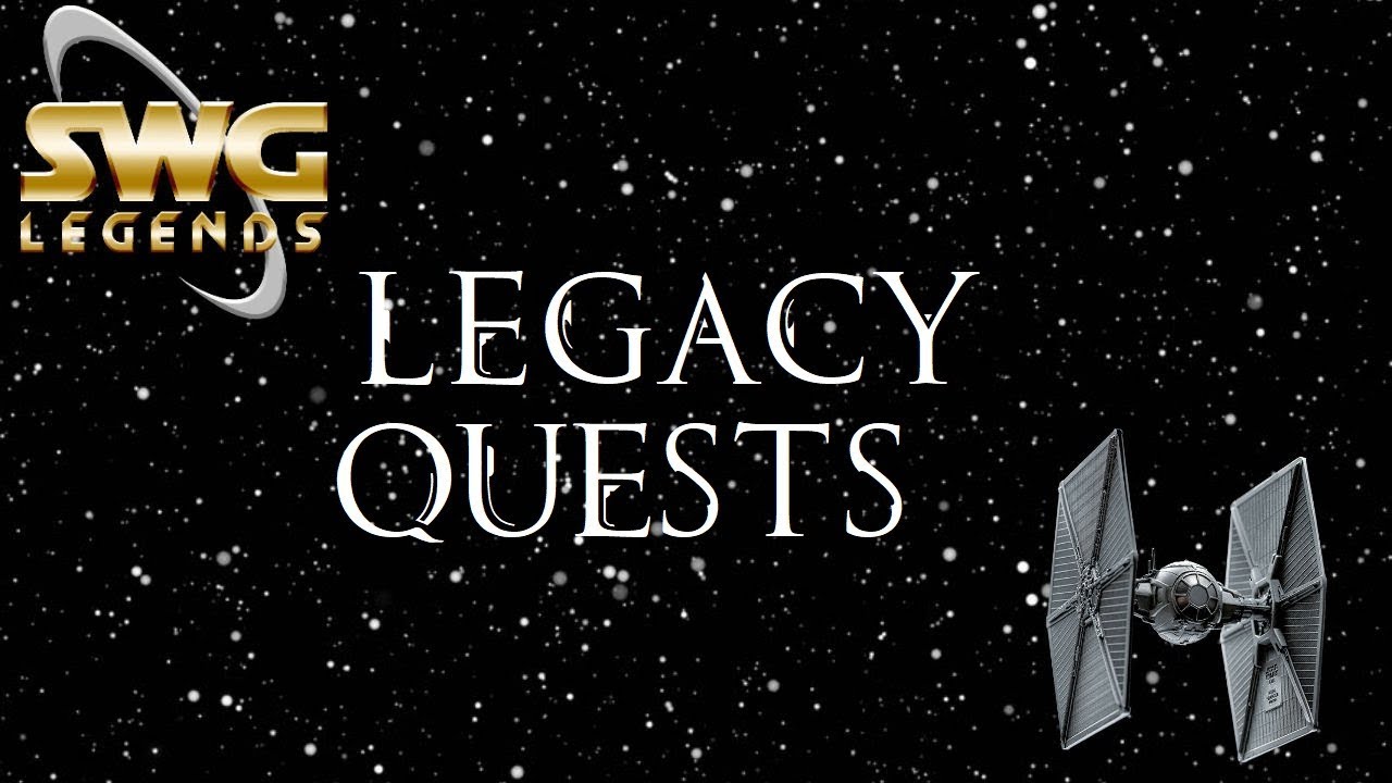 SWG Legends - Part 1 - Tutorial - YouTube