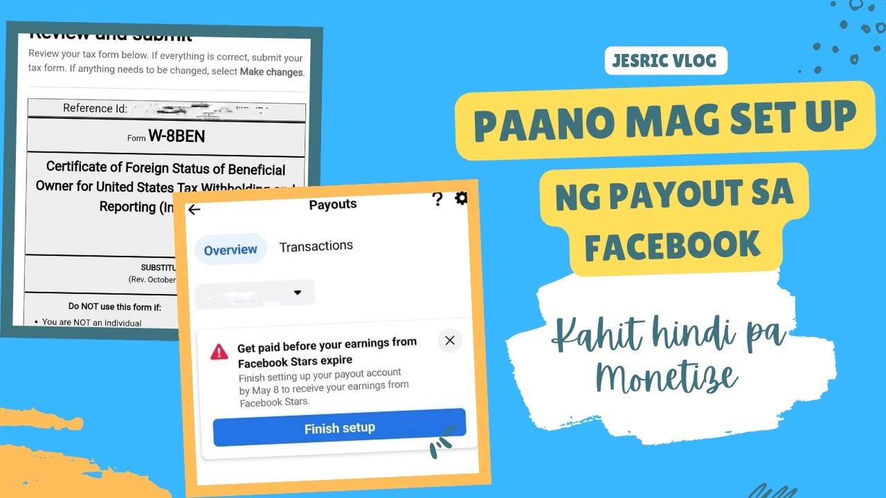 PAANO MAG SETUP NG PAYOUT SA FACEBOOK KAHIT HINDI PA MONETIZE? - YouTube