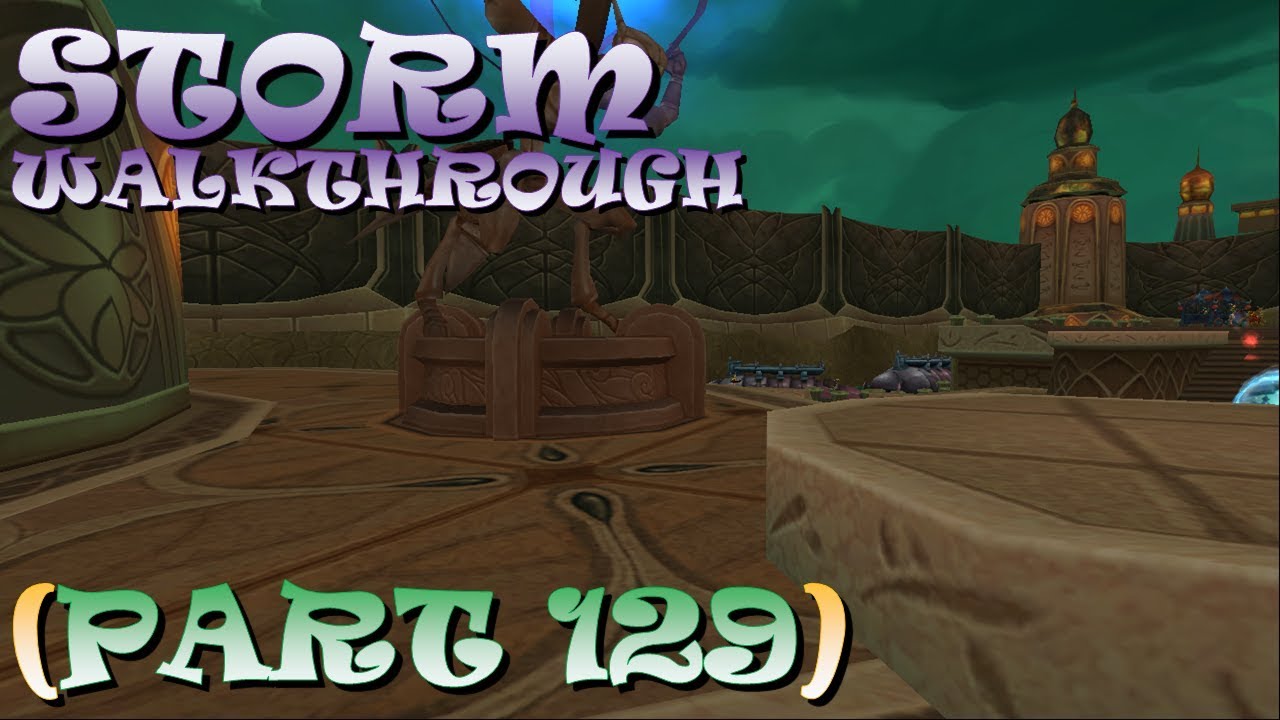 Wizard101-STORM Walkthrough (Part 129) The Mystic Colossus - YouTube