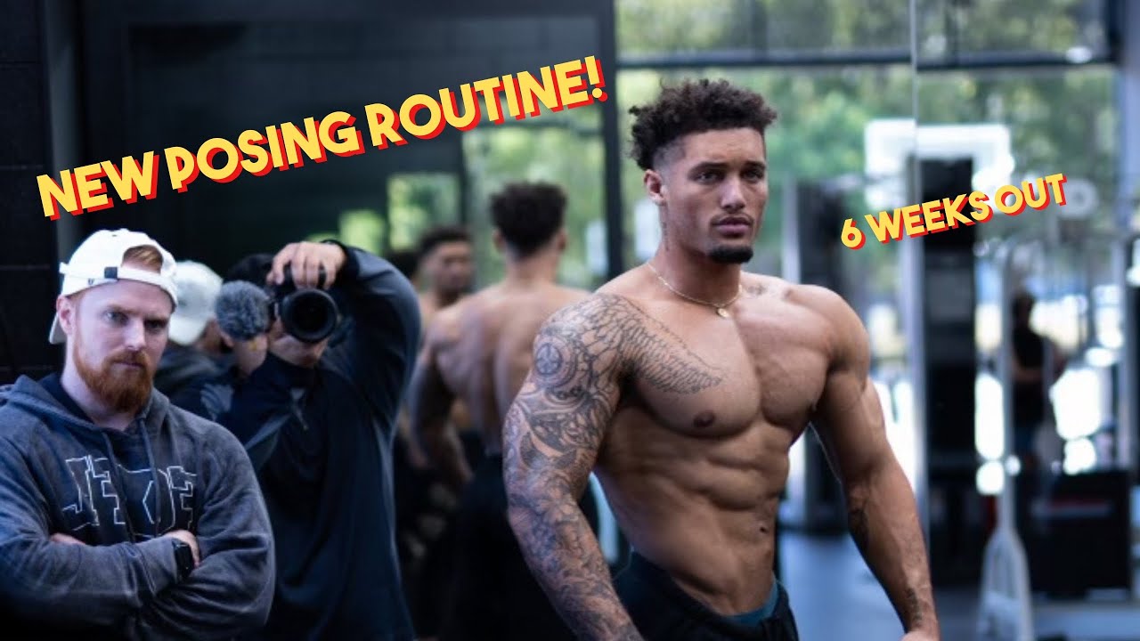 BRUTAL BACK WORKOUT W/ MY COACH NEW POSING ROUTINE 6 WEEKS OUT! Prep EP ...