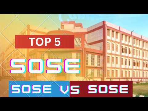Top 5 SoSE school in delhi #sose - YouTube