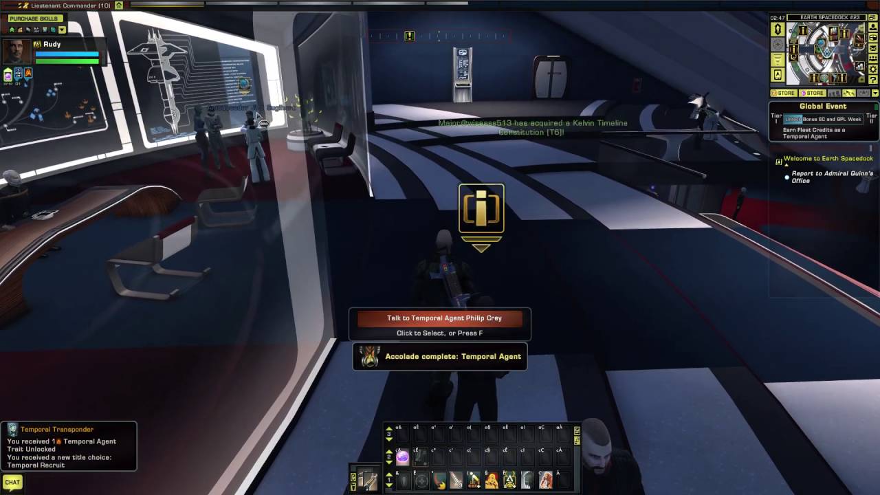 Star Trek Online Temporal Agent Mission 07 Welcome To Earth Spacedock ...