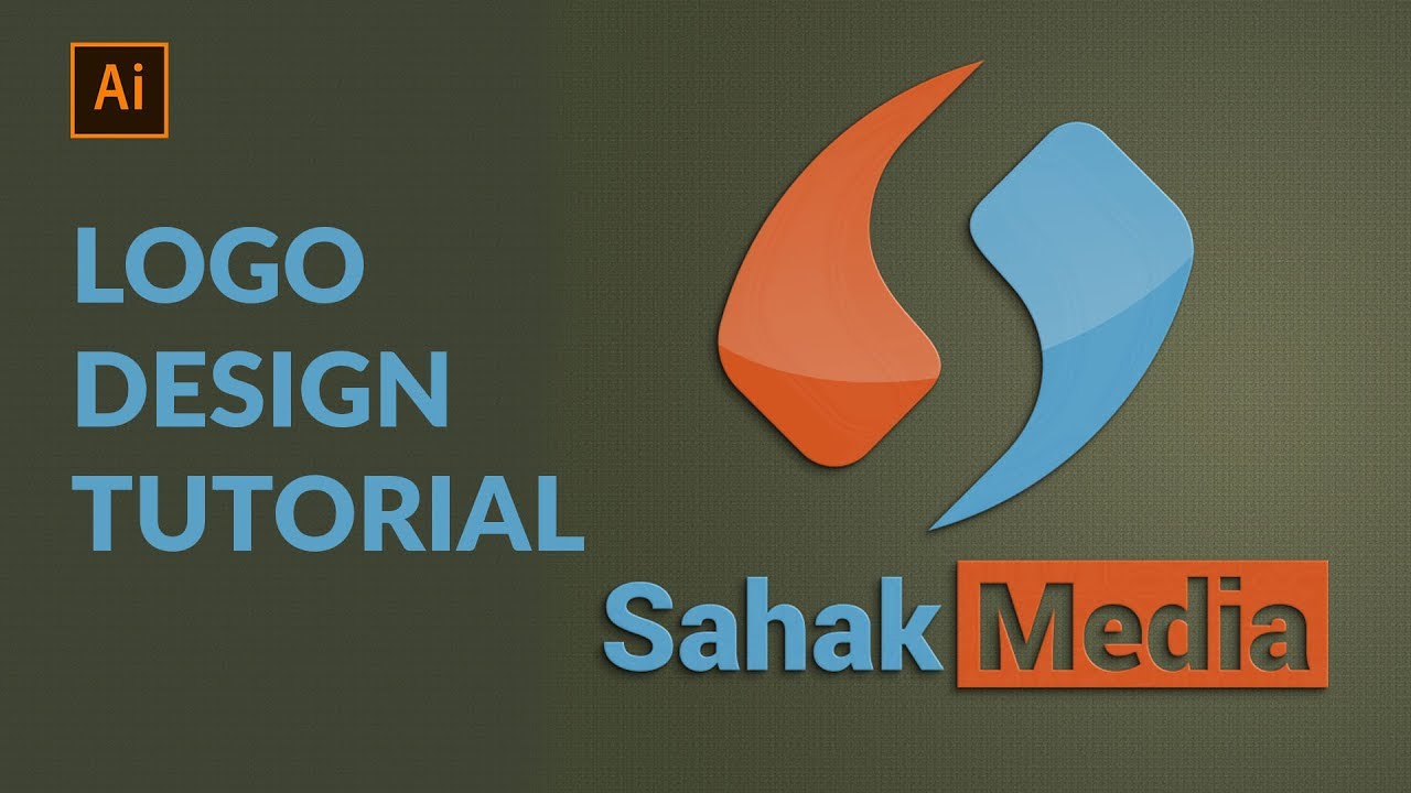 Youtube logo design | In Illustrator and Photoshop | Hindi / Urdu - YouTube