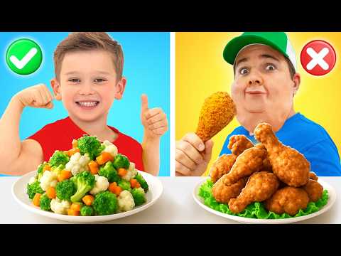 Mike, Amcasına Sağlıklı Beslenmeyi ve Formda Kalmayı Öğretiyor - Koleksiyon Videosu