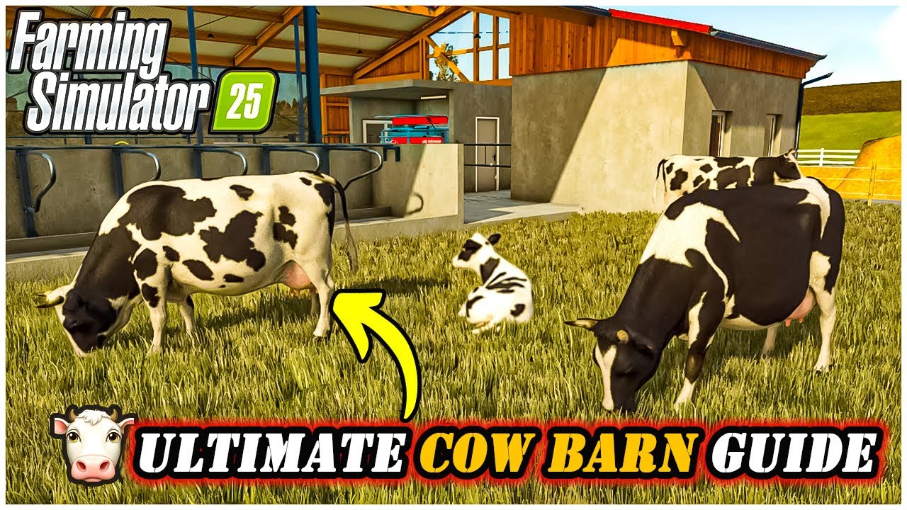 Ultimate Cow Barn Guide: Maximize Milk Production in Farming Simulator ...