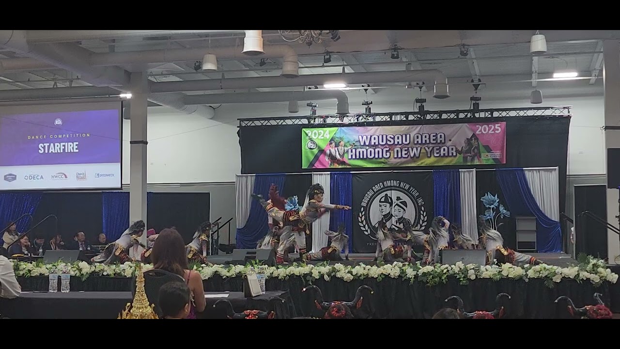 Starfire Dance Team - Wausau Hmong New Year 2024 - YouTube