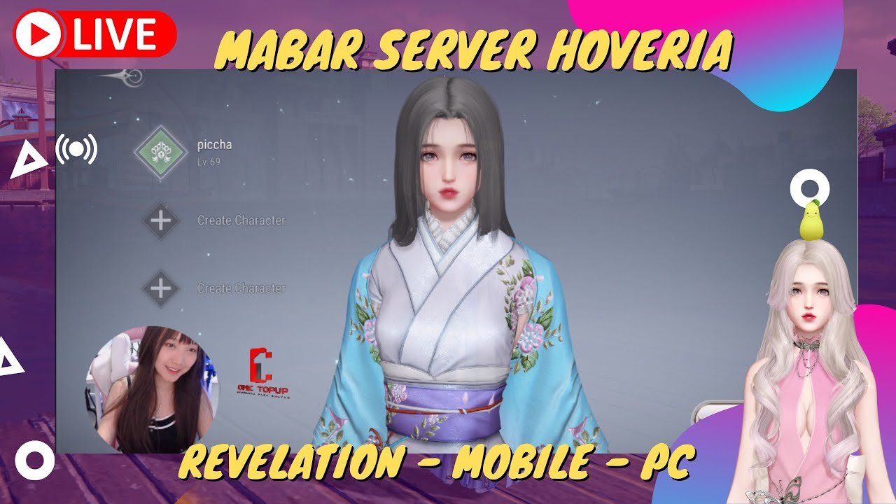 🔴LIVE 240 : MABAR SERVER HOVERIA REVELATION | PICCHA GAMING - YouTube