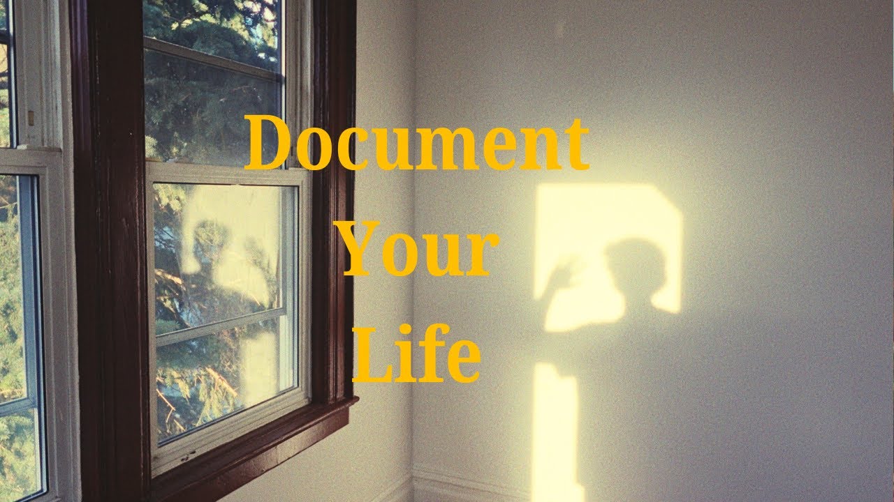 the art of documenting your life - YouTube