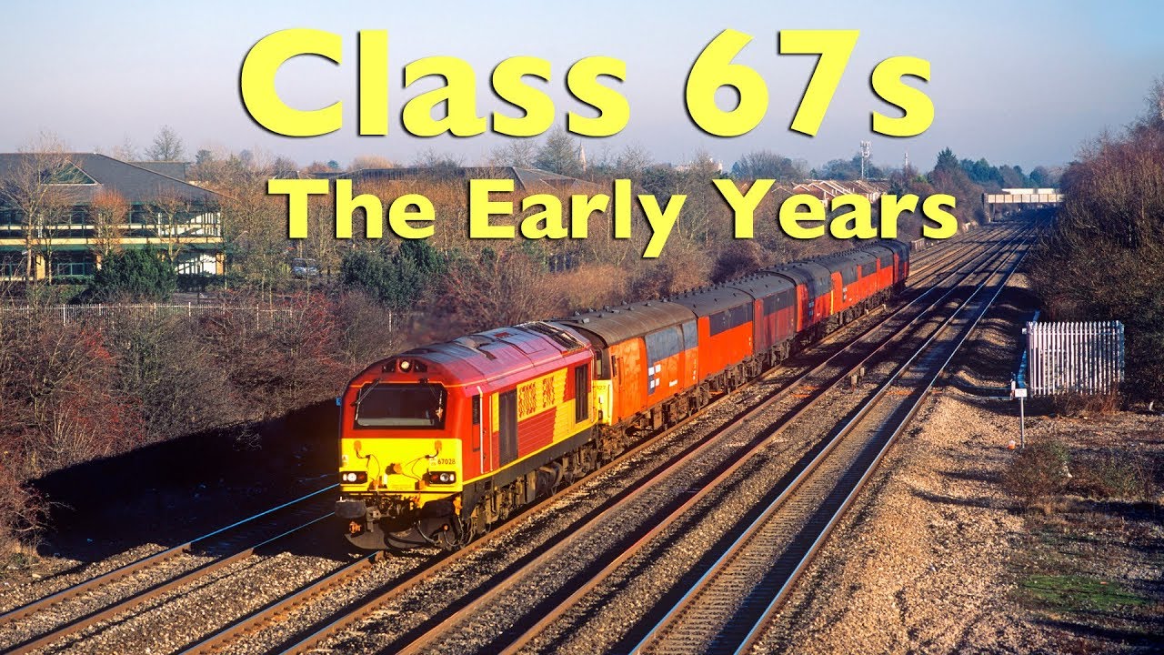 Class 67 Diesel Locomotive, EWS, DB Schenker, DB Cargo UK, The Early ...