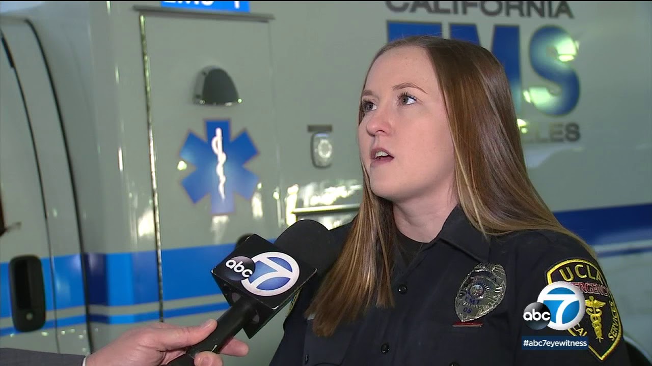 UCLA EMT honored for helping Vegas shooting victims | ABC7 - YouTube
