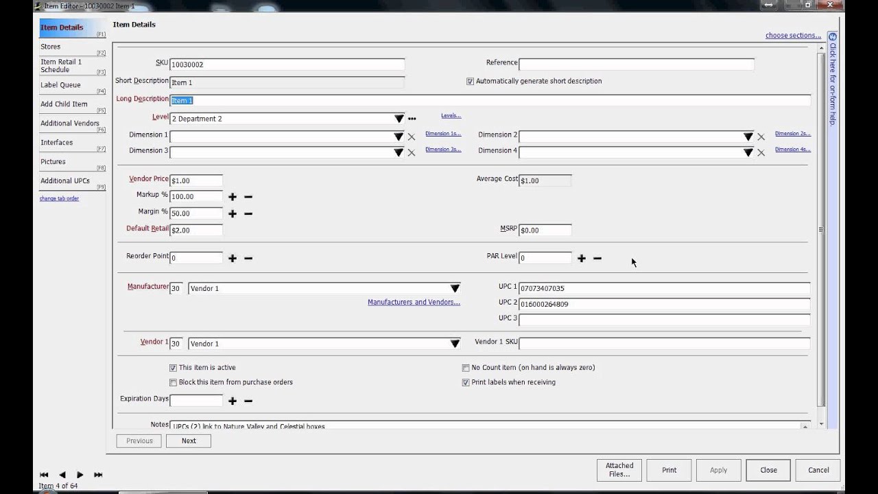 Setting PAR and Reorder - YouTube